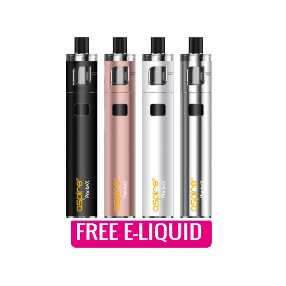 Starter Kits > Aspire Pocket X Starter Kit - Stylex Cloud
