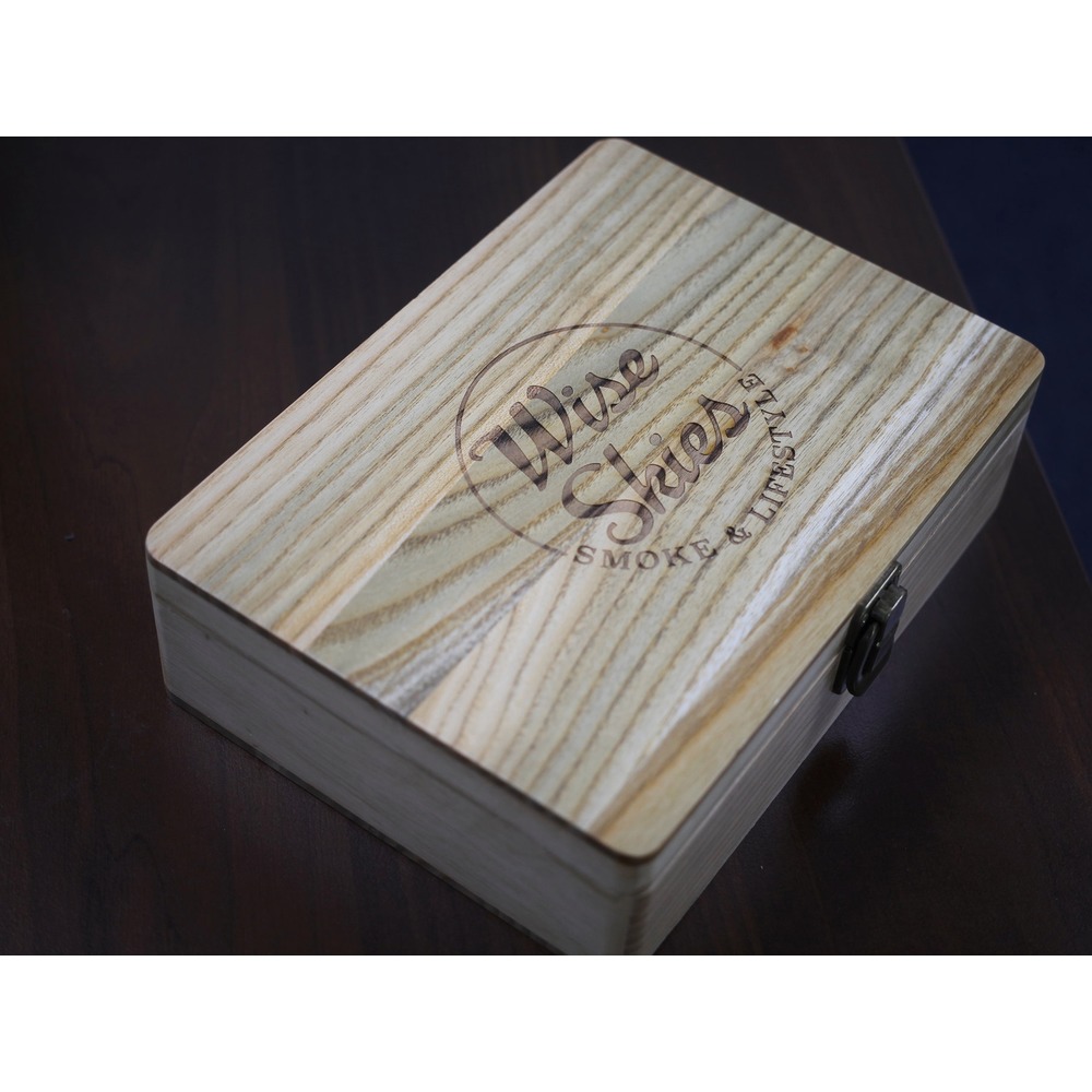 Wise Skies Wooden Rolling Box Medium | Storage Boxes