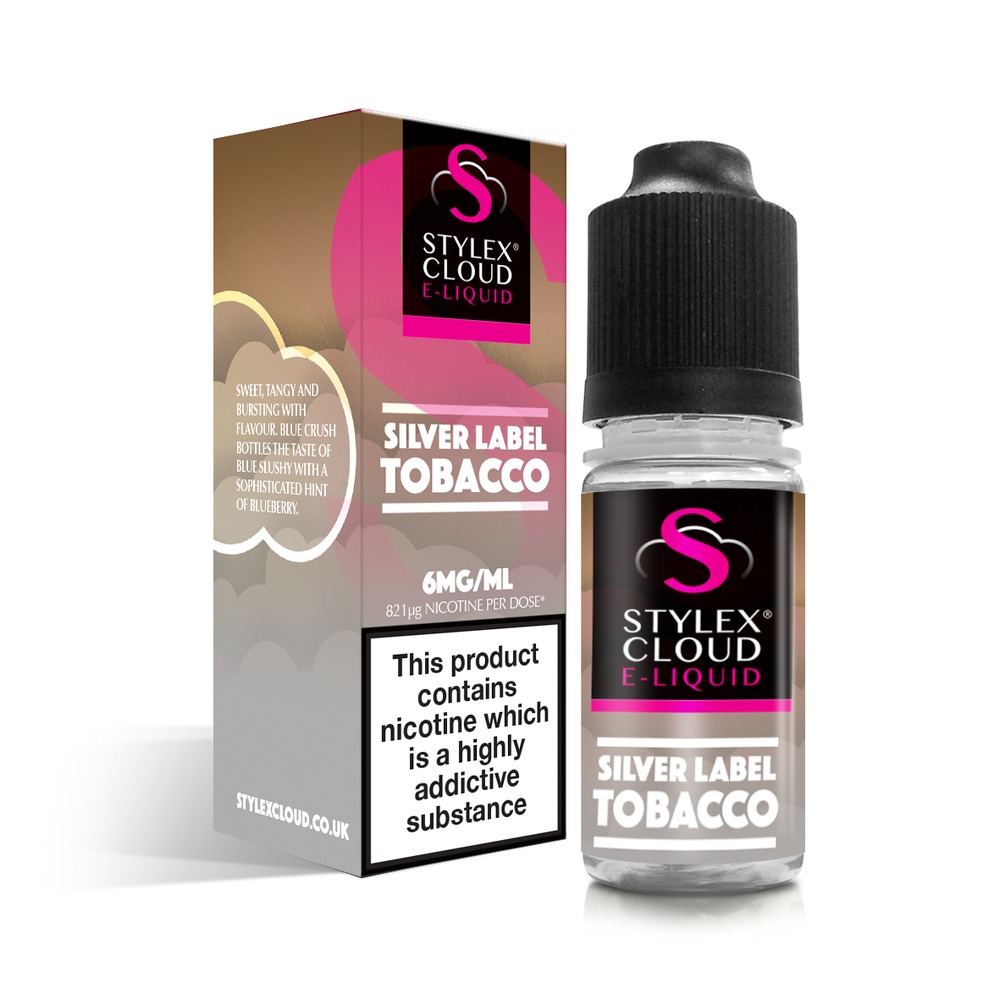 E-Liquids > Silver Label Tobacco E-Liquid - Stylex Cloud