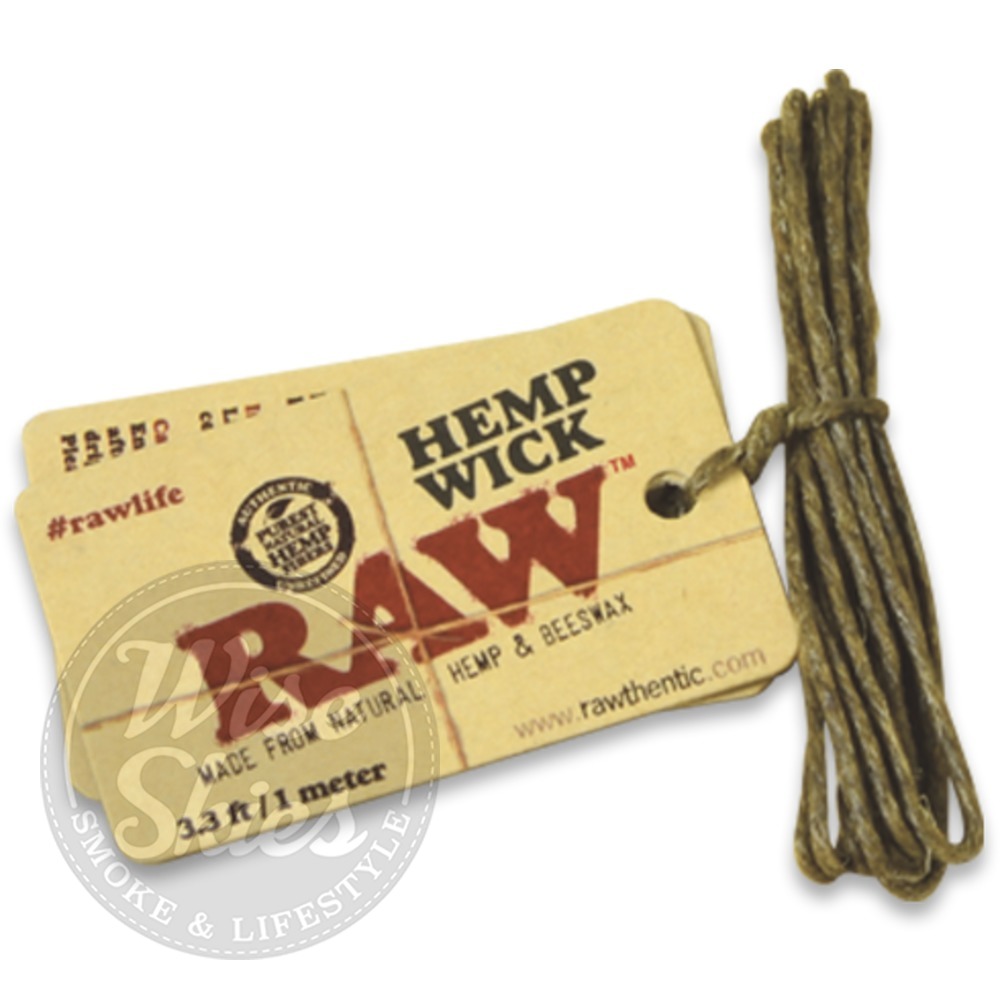 Raw Hemp Wick - Wise Skies